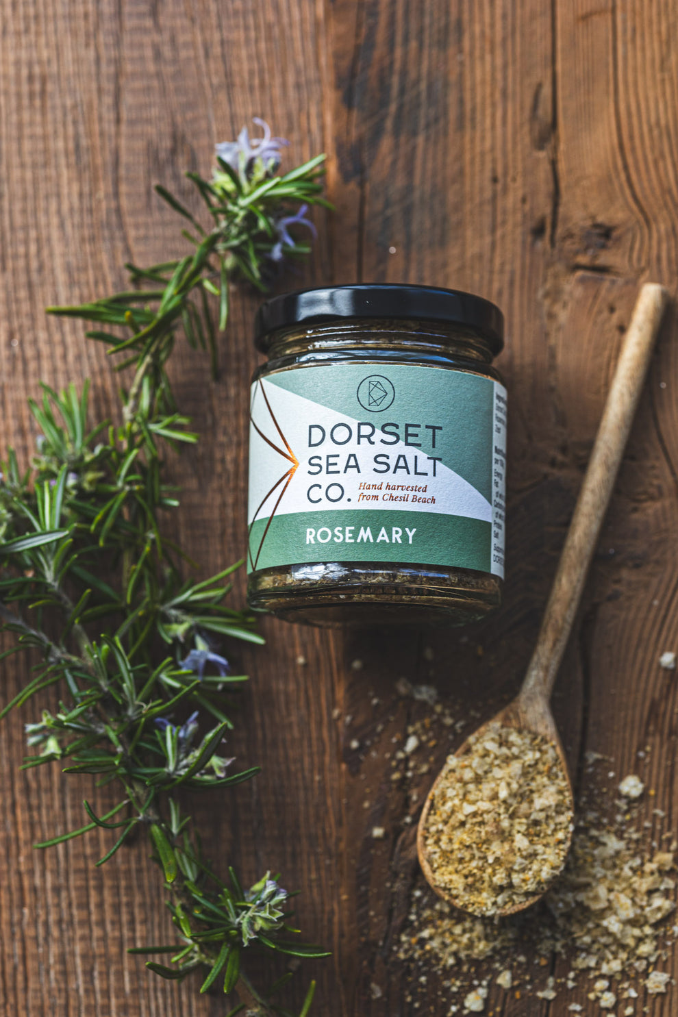 100g Rosemary infused Sea Salt Flakes – Dorset Sea Salt Co.